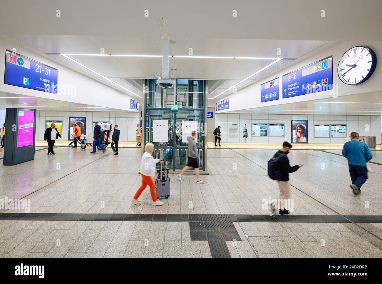 Dortmund, Germany. 10th June, 2024. Travelers walk through Dortmund ...