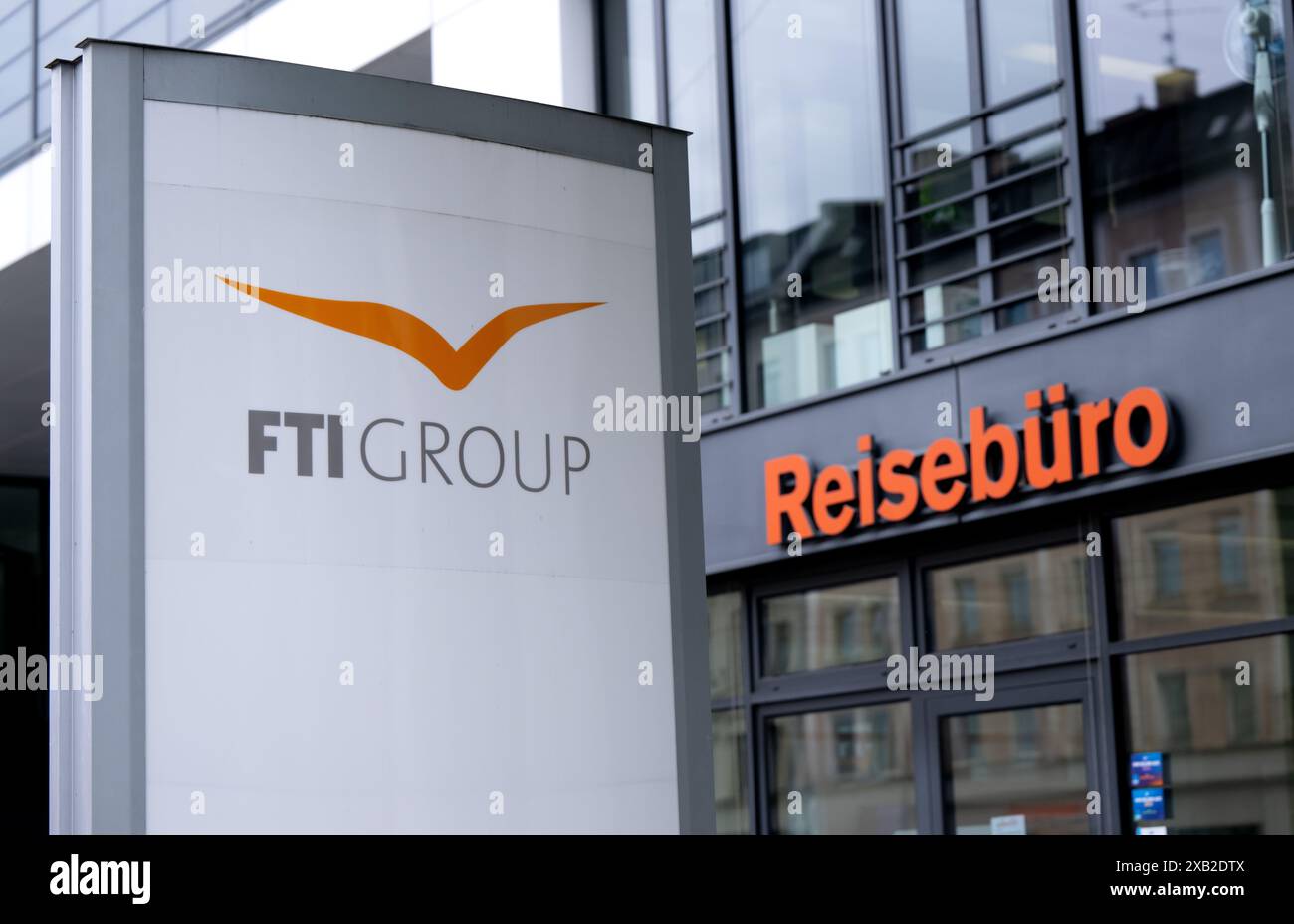 Munich, Germany. 10th June, 2024. The logo of the tour operator FTI ...