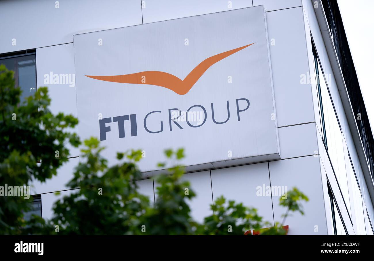 Munich, Germany. 10th June, 2024. The logo of the tour operator FTI ...
