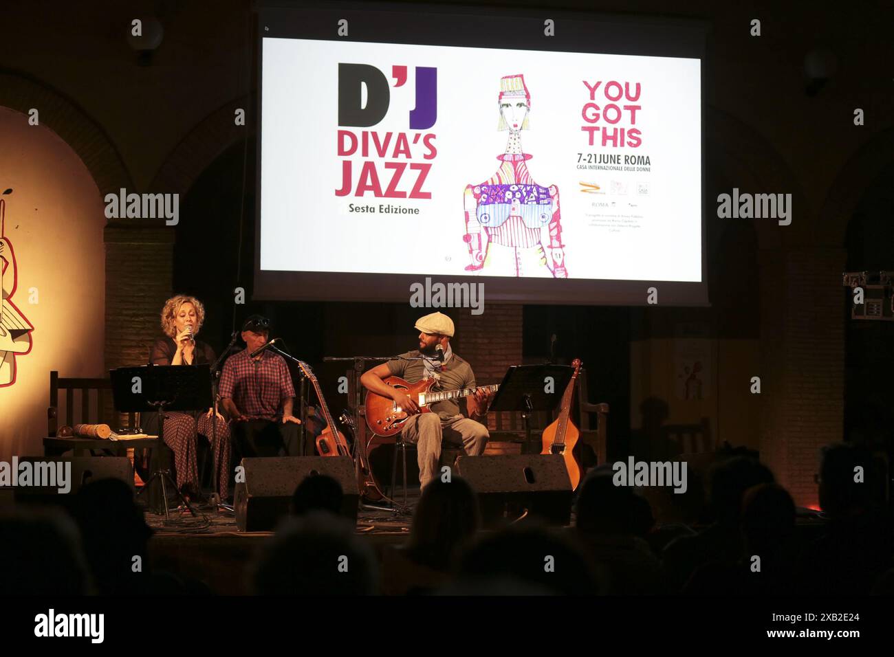 June 9, 2024, Rome, Lazio, Italy: Diva'S Jazz Festival in International ...