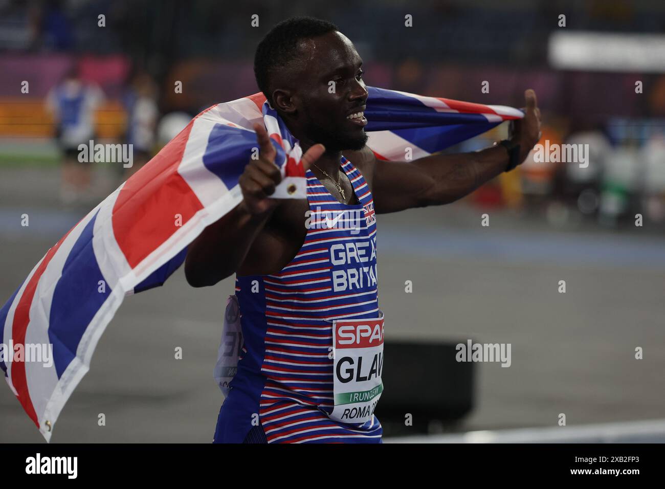 Rome, Italy. 08th June, 2024. Rome, Italy 8.06.2024: Romell GLAVE ...