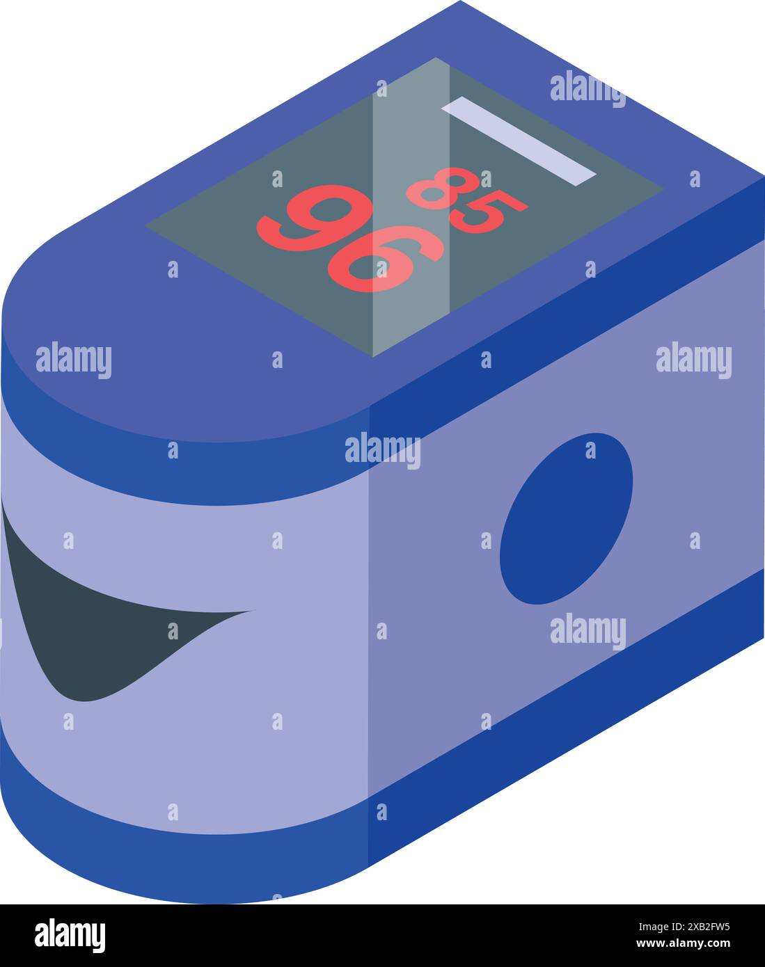 Normal blood oxygen level Stock Vector Images - Alamy