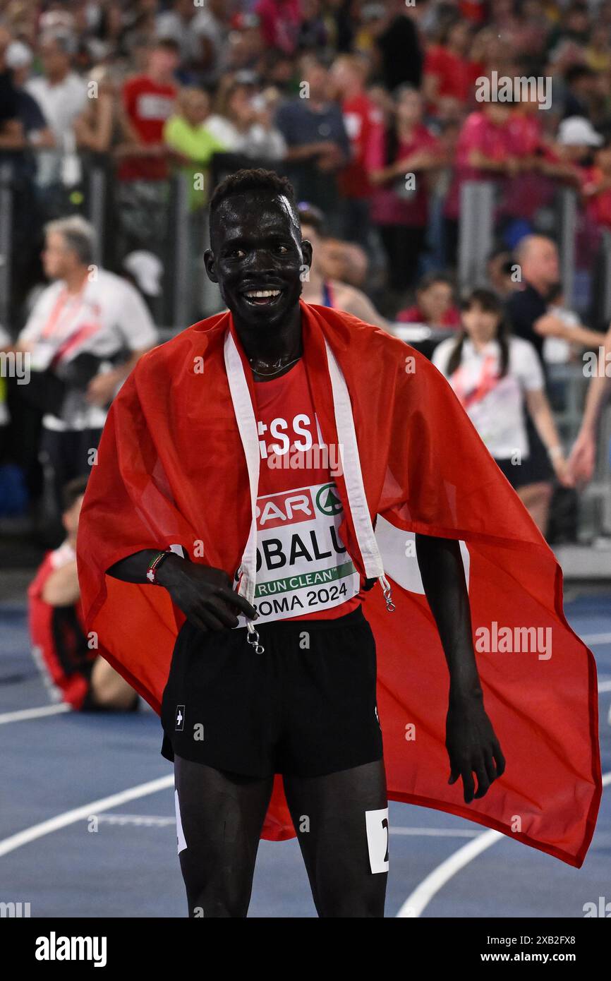 Rome, Italy. 08th June, 2024. Dominic Lokinyomo LOBALU Bronze Medal ...