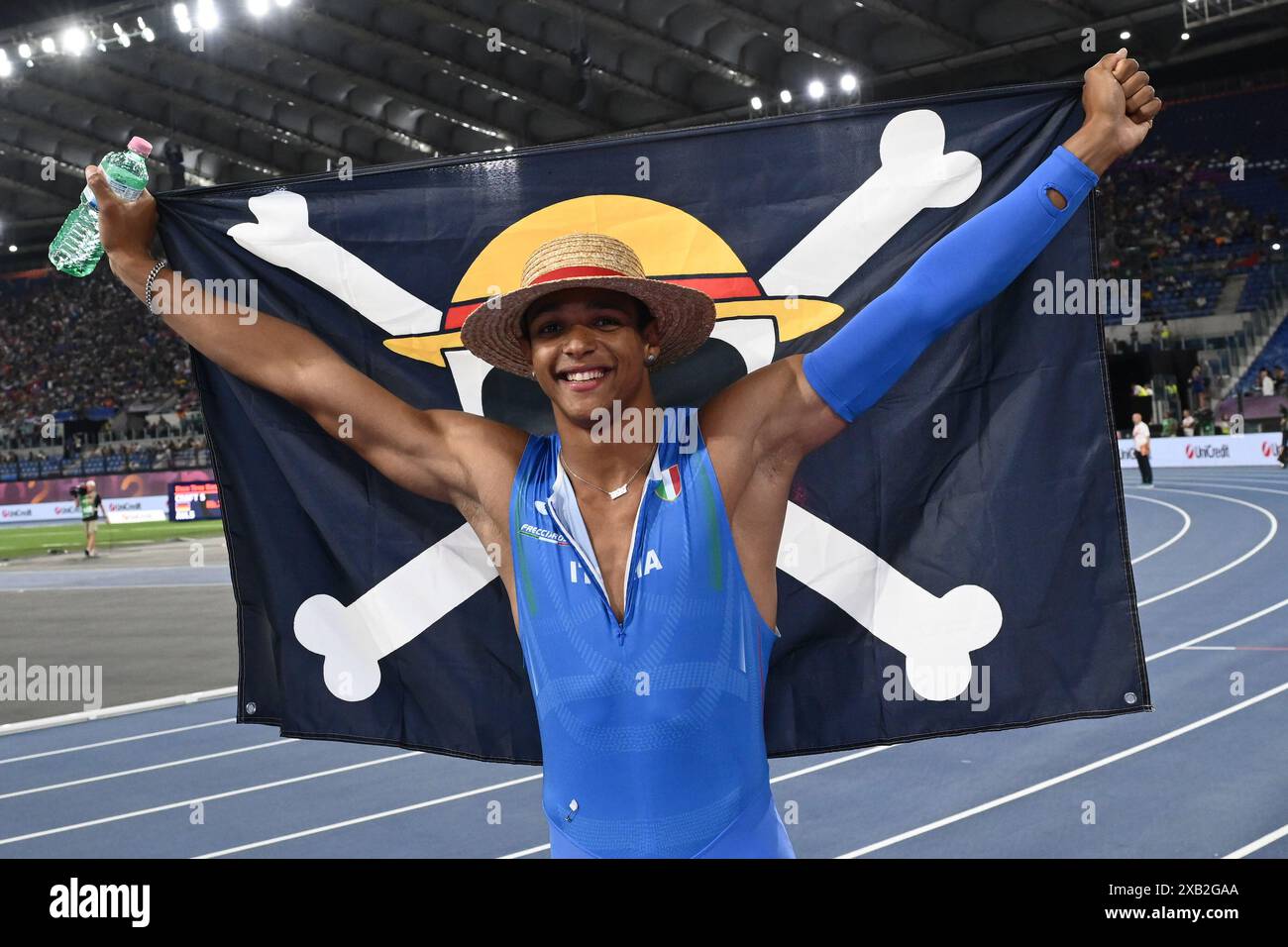 Lorenzo Ndele SIMONELLI Gold Medal 110m Hurdles Men during European ...