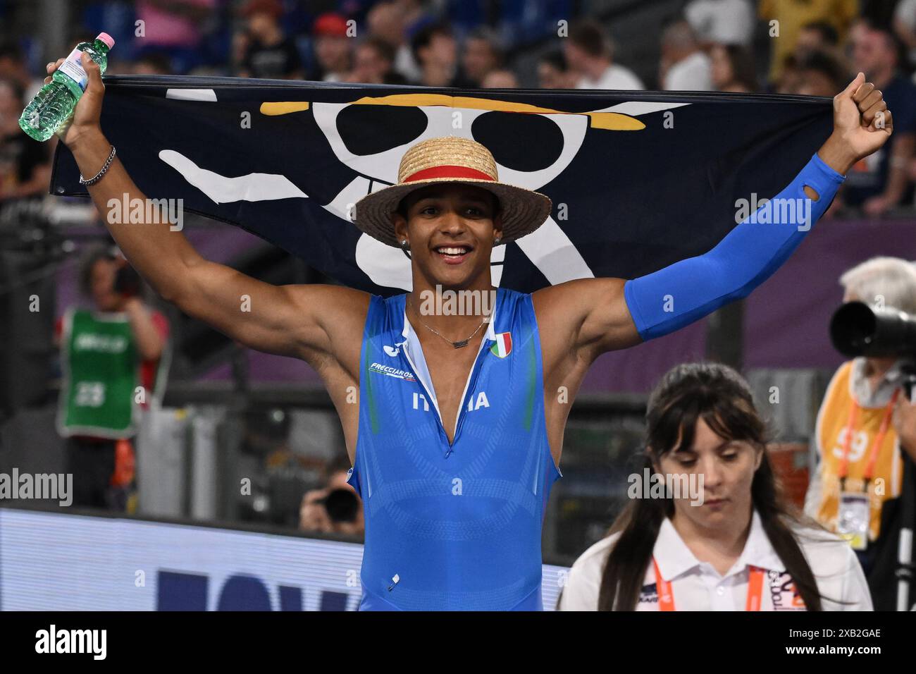 Lorenzo Ndele SIMONELLI Gold Medal 110m Hurdles Men during European ...