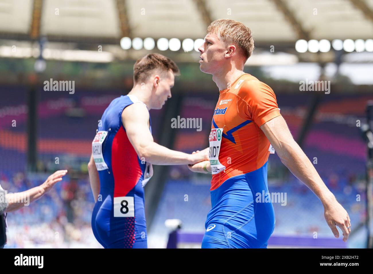 Rome, Italy. 10th June, 2024. ROME, ITALY - JUNE 10: Nick Smidt of ...