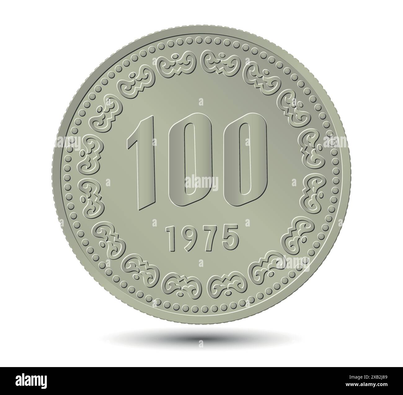 100 chon coin hi-res stock photography and images - Alamy