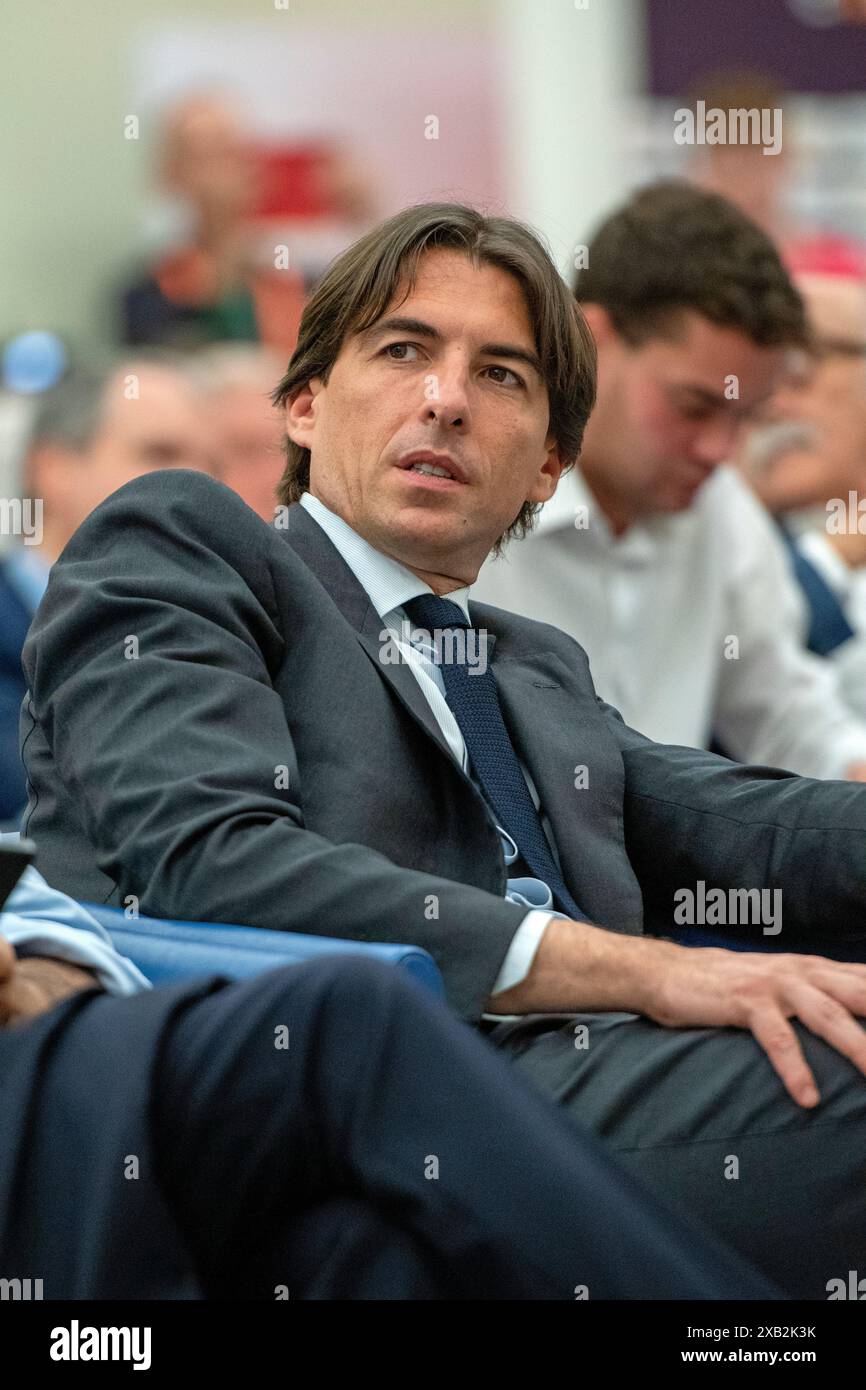 Alessandro Onorato, Councilor for Sport of Rome Municipality, at the ...