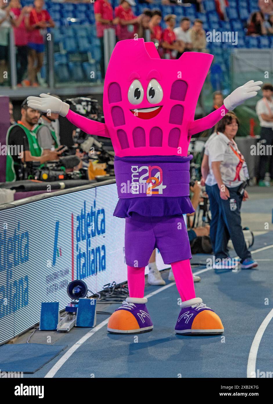 Ludo, the official mascot of European Athletics Championships Roma 2024 ...