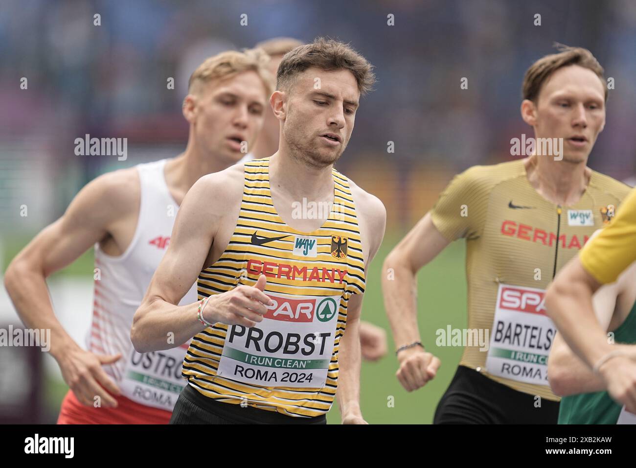 Rom, Italy. 10th June, 2024. Athletics: European Championships ...