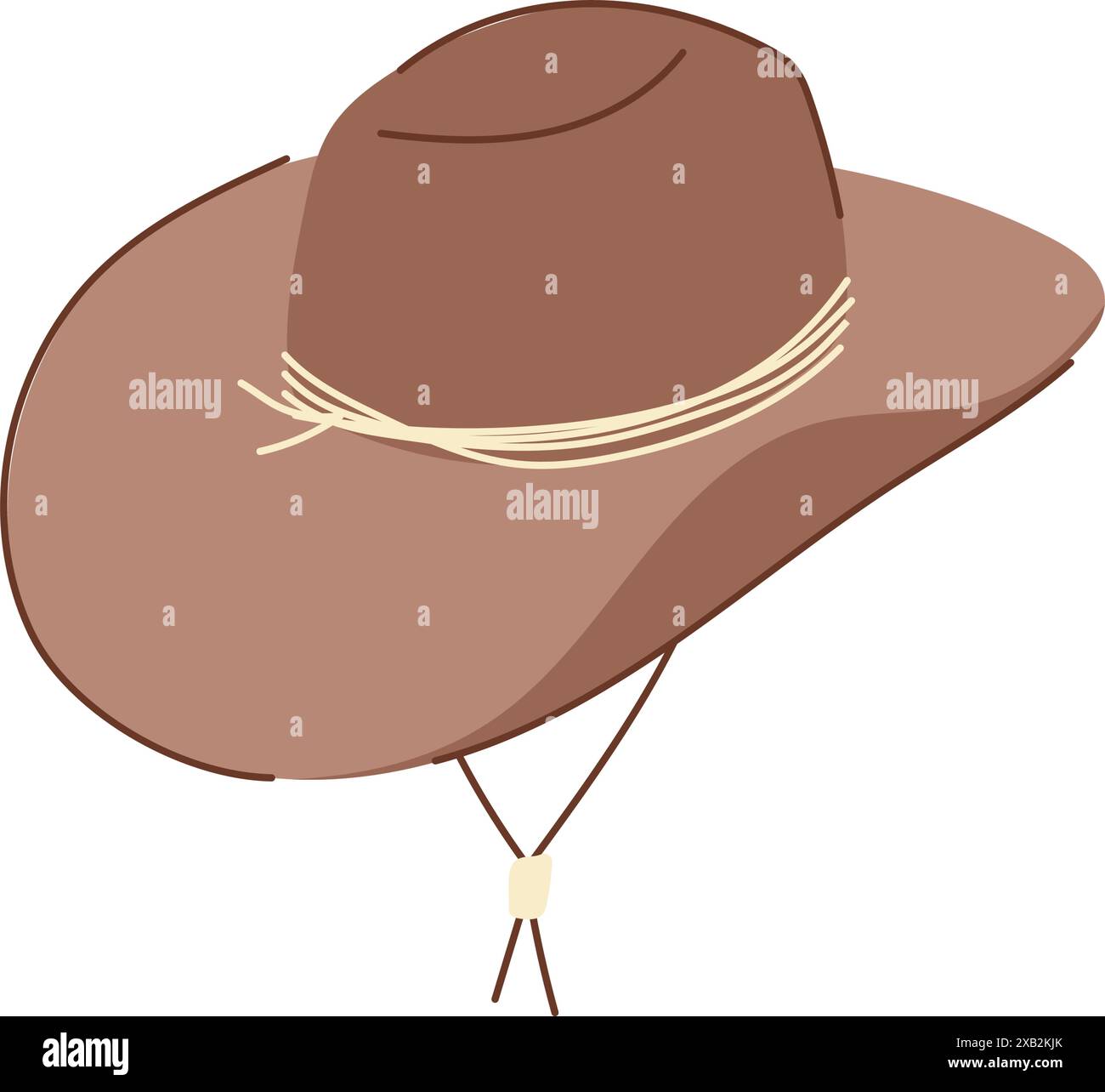 old cowboy hat cartoon vector illustration Stock Vector Image & Art - Alamy