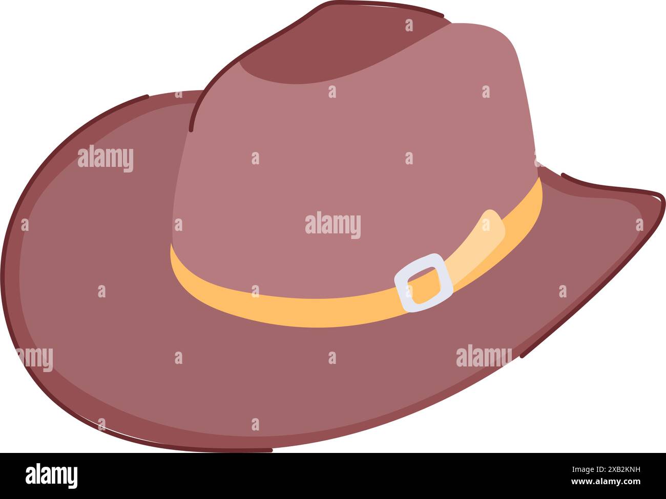 old cowboy hat cartoon vector illustration Stock Vector Image & Art - Alamy
