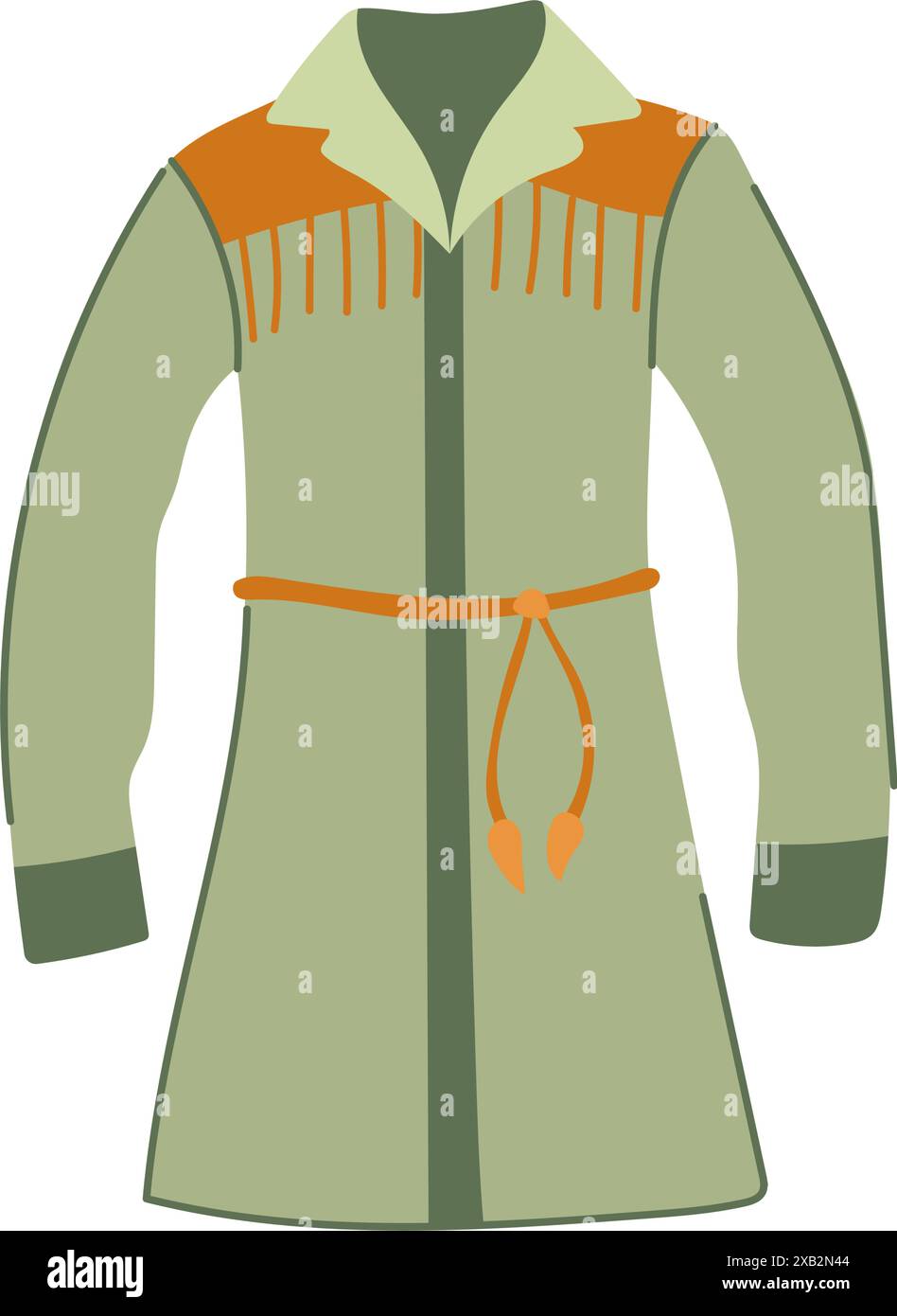 western cowgirl dress cartoon vector illustration Stock Vector Image ...