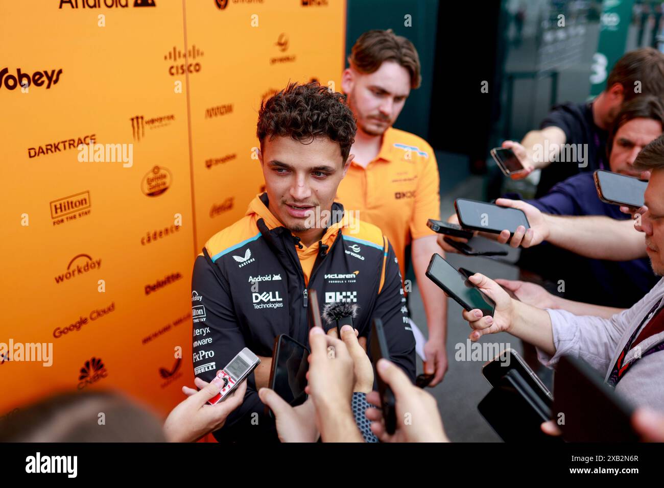 Montreal, Canada. 6th June, 2024. #4 Lando Norris (GBR, McLaren Formula ...