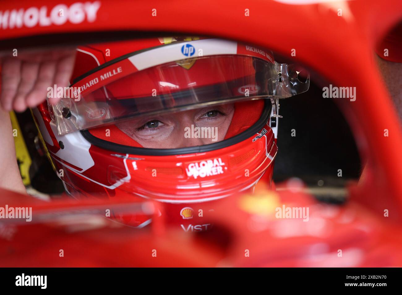 Montreal, Canada. 7th June, 2024. #16 Charles Leclerc (MCO, Scuderia ...