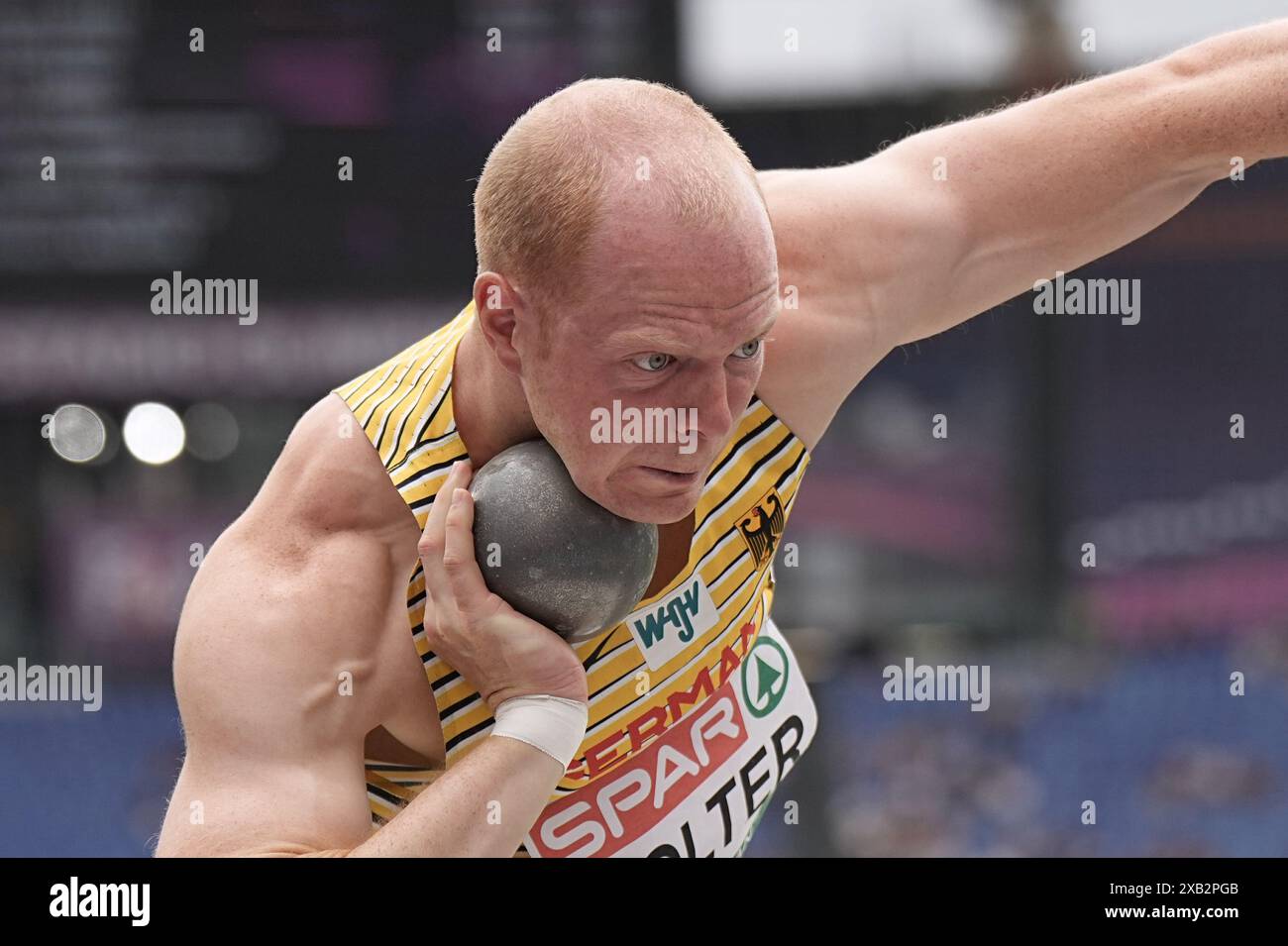 Rom, Italy. 10th June, 2024. Athletics: European Championships ...