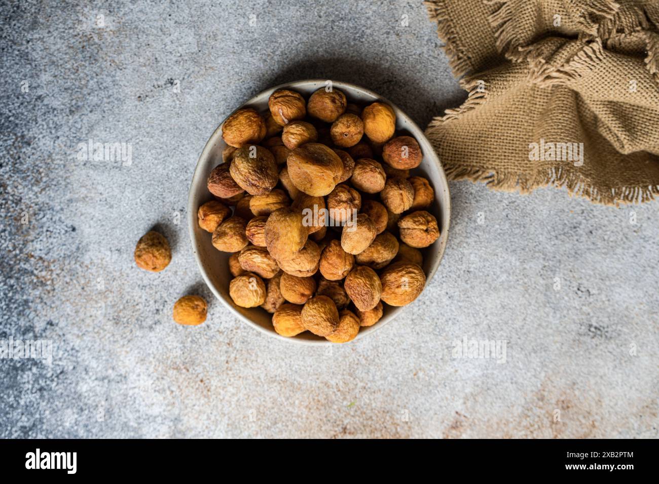 Bowl of Arashan Kandak, sun-dried sweet wild apricots from Central Asia ...