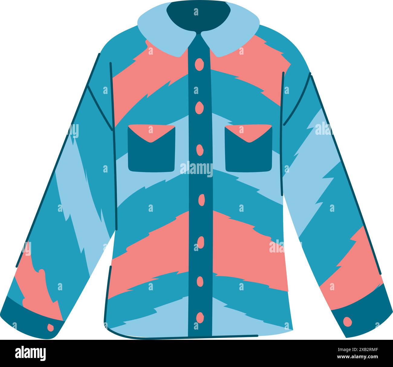 rodeo cowgirl shirt cartoon vector illustration Stock Vector Image ...