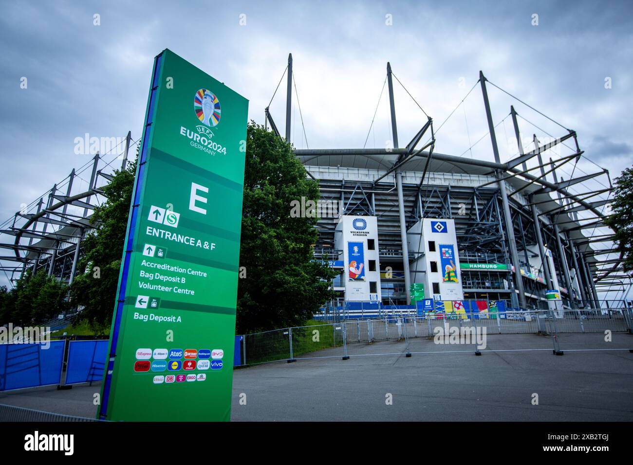 Hamburg, Germany. 10th June, 2024. Soccer: European Championship ...