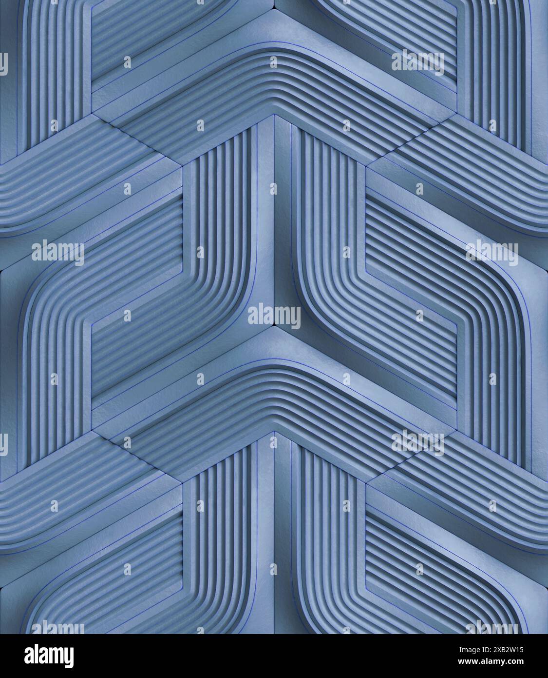 A visually striking 3D image featuring an intricate geometric pattern ...