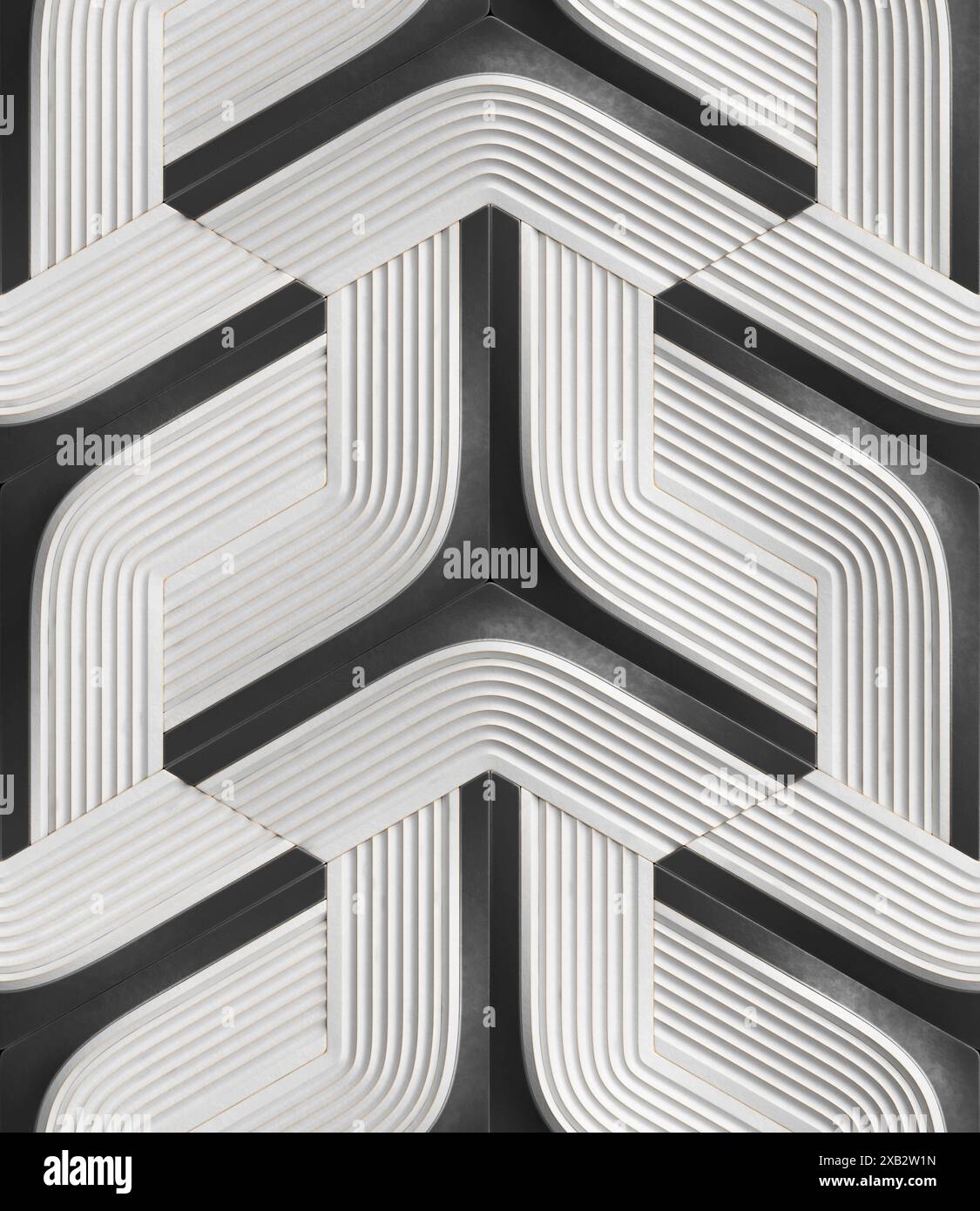 Captivating image showcasing a complex arrangement of intertwined gray ...