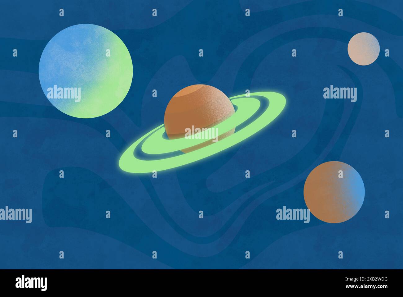 Background scene planets in hi-res stock photography and images - Alamy