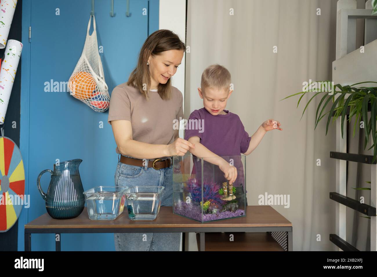 Caring interaction hi-res stock photography and images - Alamy