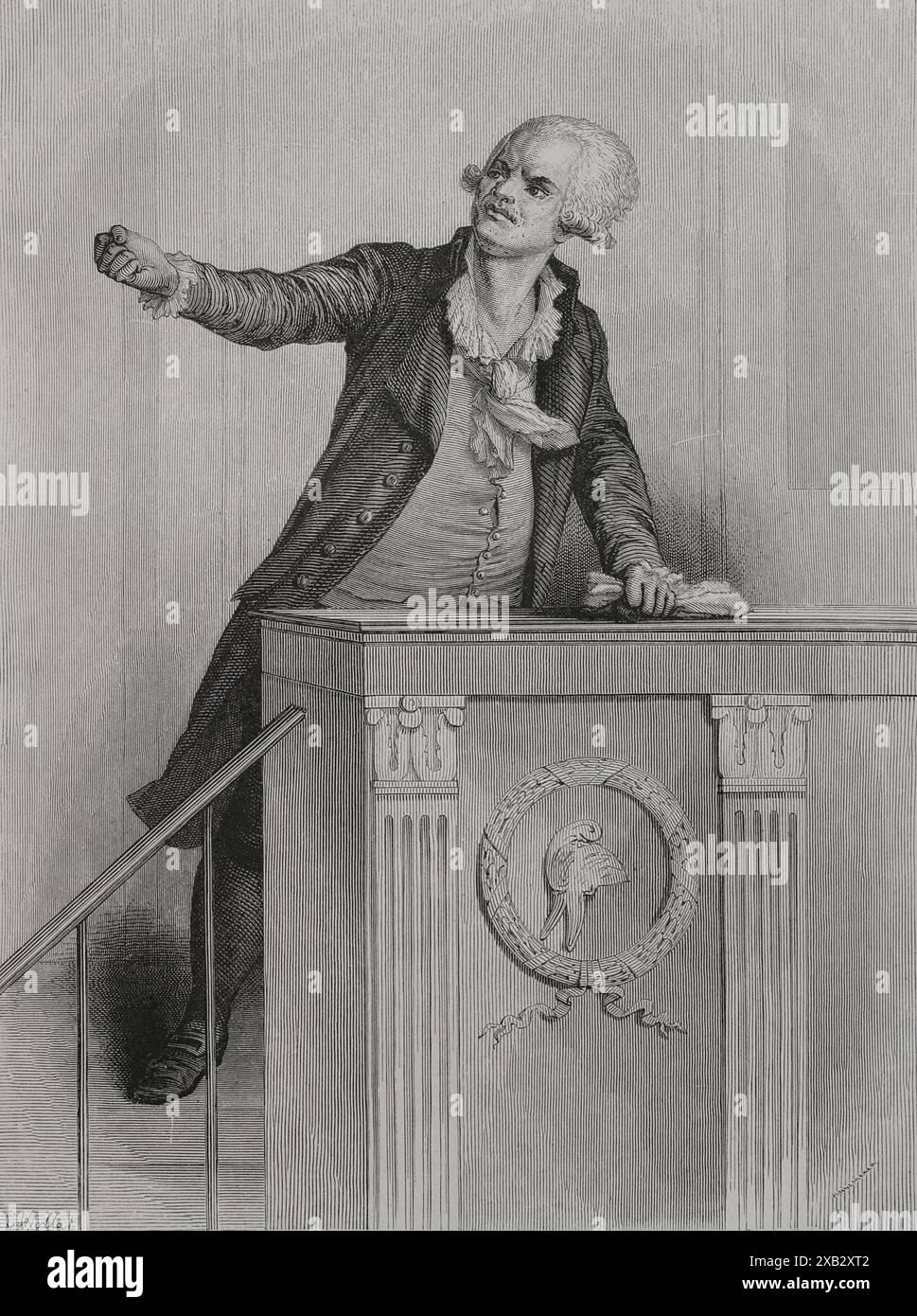 Georges Danton (Georges Jacques Danton) (1759-1794). French lawyer and ...