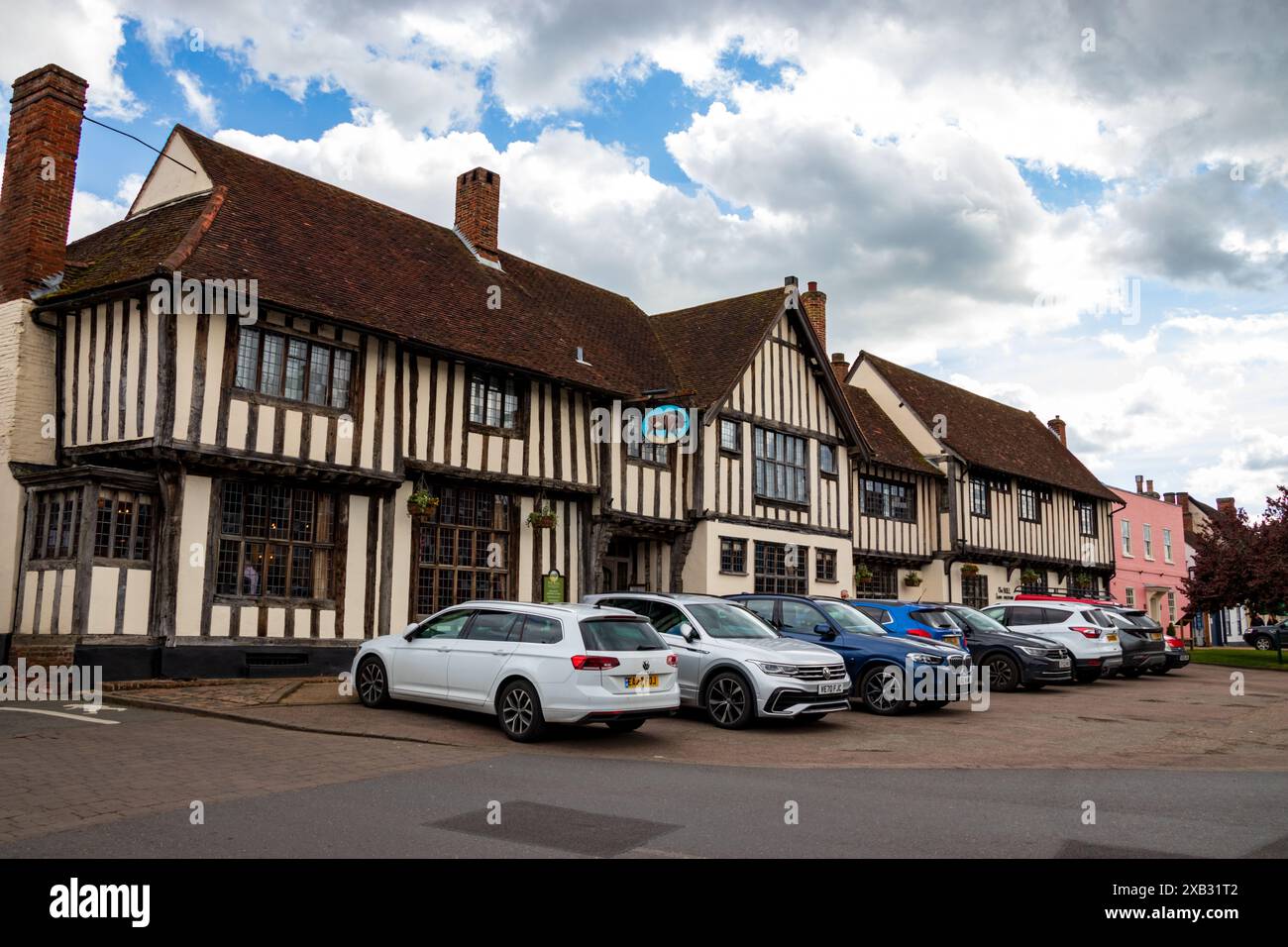 The Bull Hotel Long Melford Suffolk England Uk Stock Photo Alamy