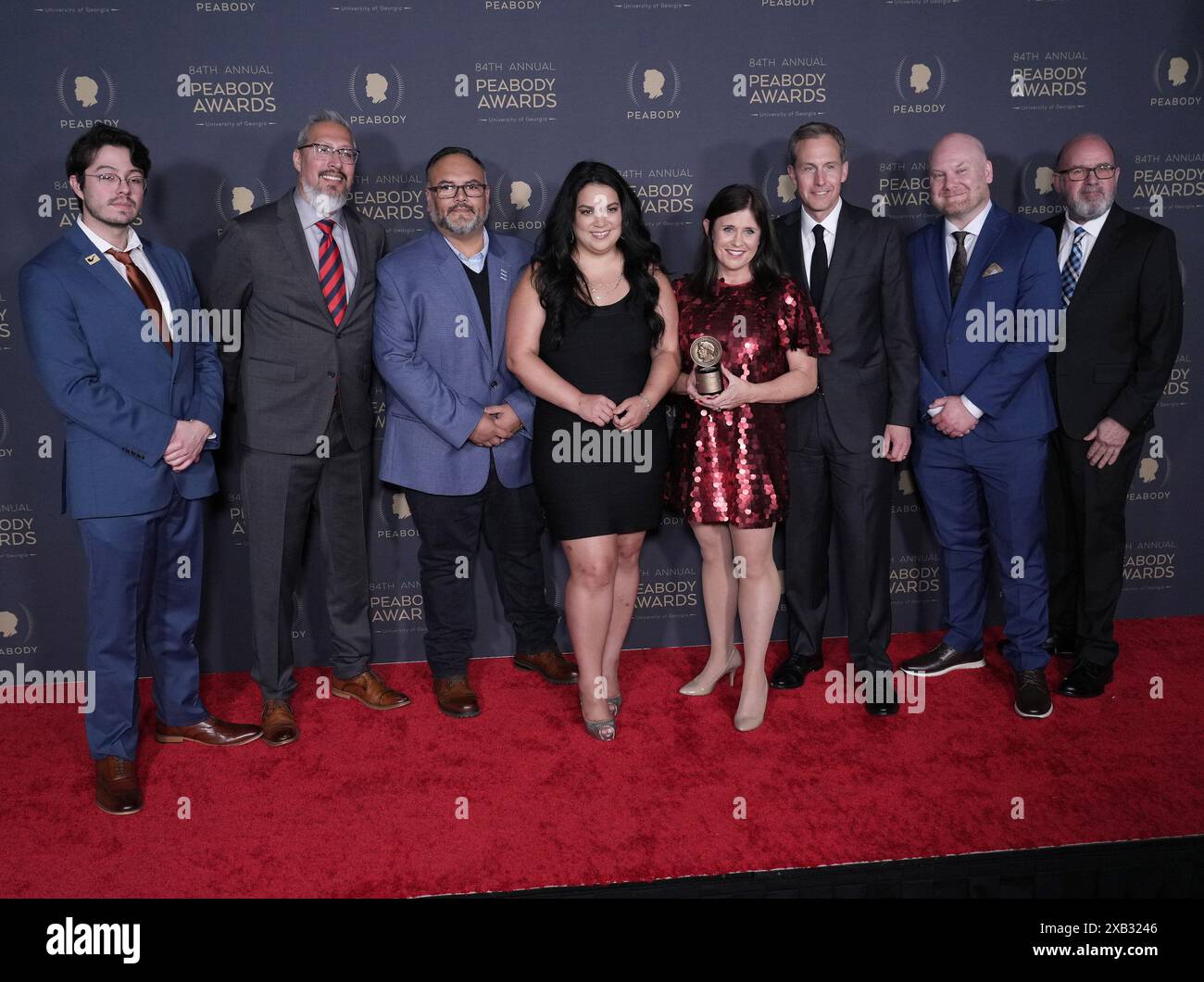 Los Angeles, USA. 09th June, 2024. (L-R) Ian Chapoy, Mike Ortiz, Edward ...