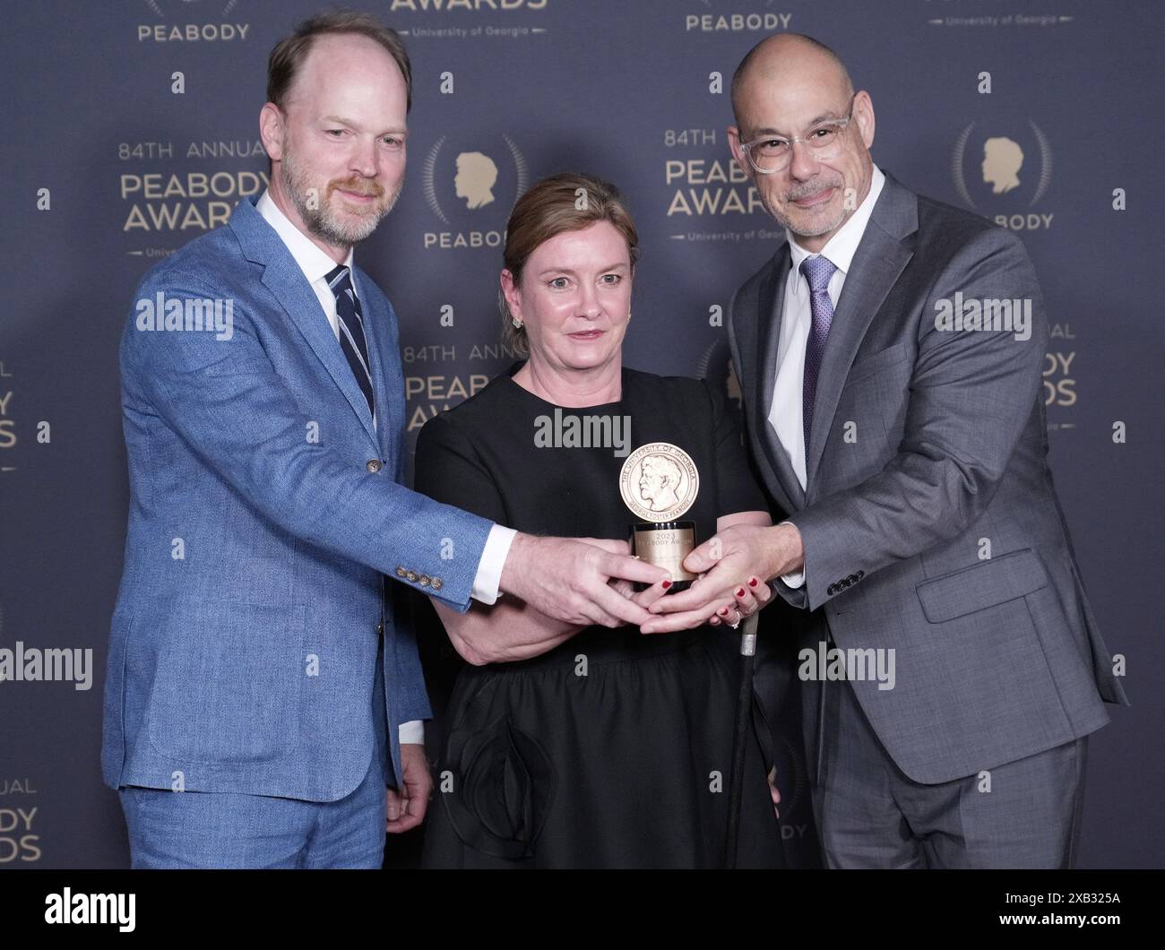 Los Angeles, USA. 09th June, 2024. (L-R) Brian Funck, Marcela Gaviria ...