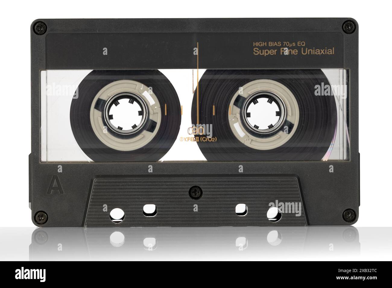 High Bias 90-Minute Cassette Tape Stock Photo - Alamy