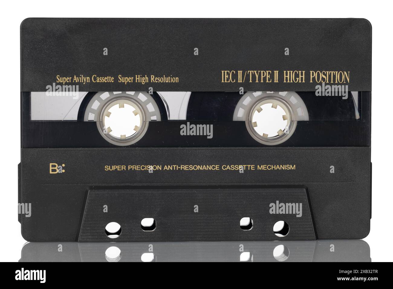 Black High-Resolution Audio Cassette Tape Stock Photo - Alamy