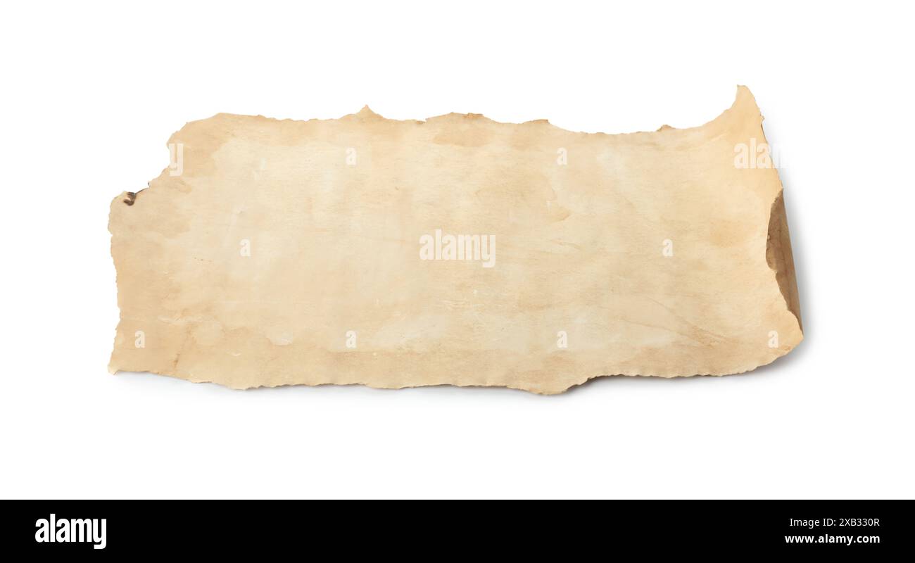 Old paper manuscript yellowed hi-res stock photography and images - Alamy
