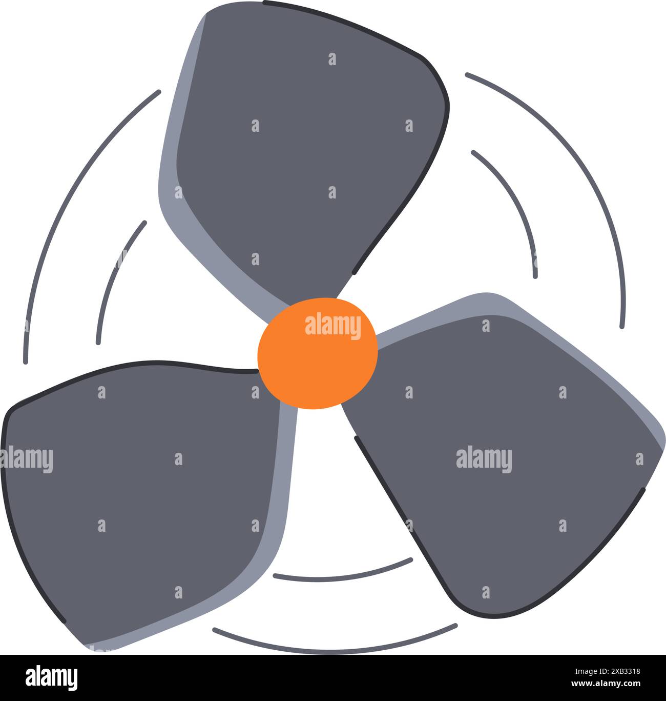 propeller propeller cartoon vector illustration Stock Vector Image ...