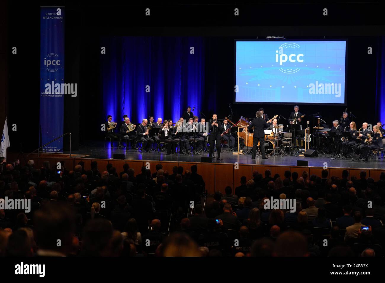 Offizielle Eroeffnung des International Police Coorporation Center IPPC ...