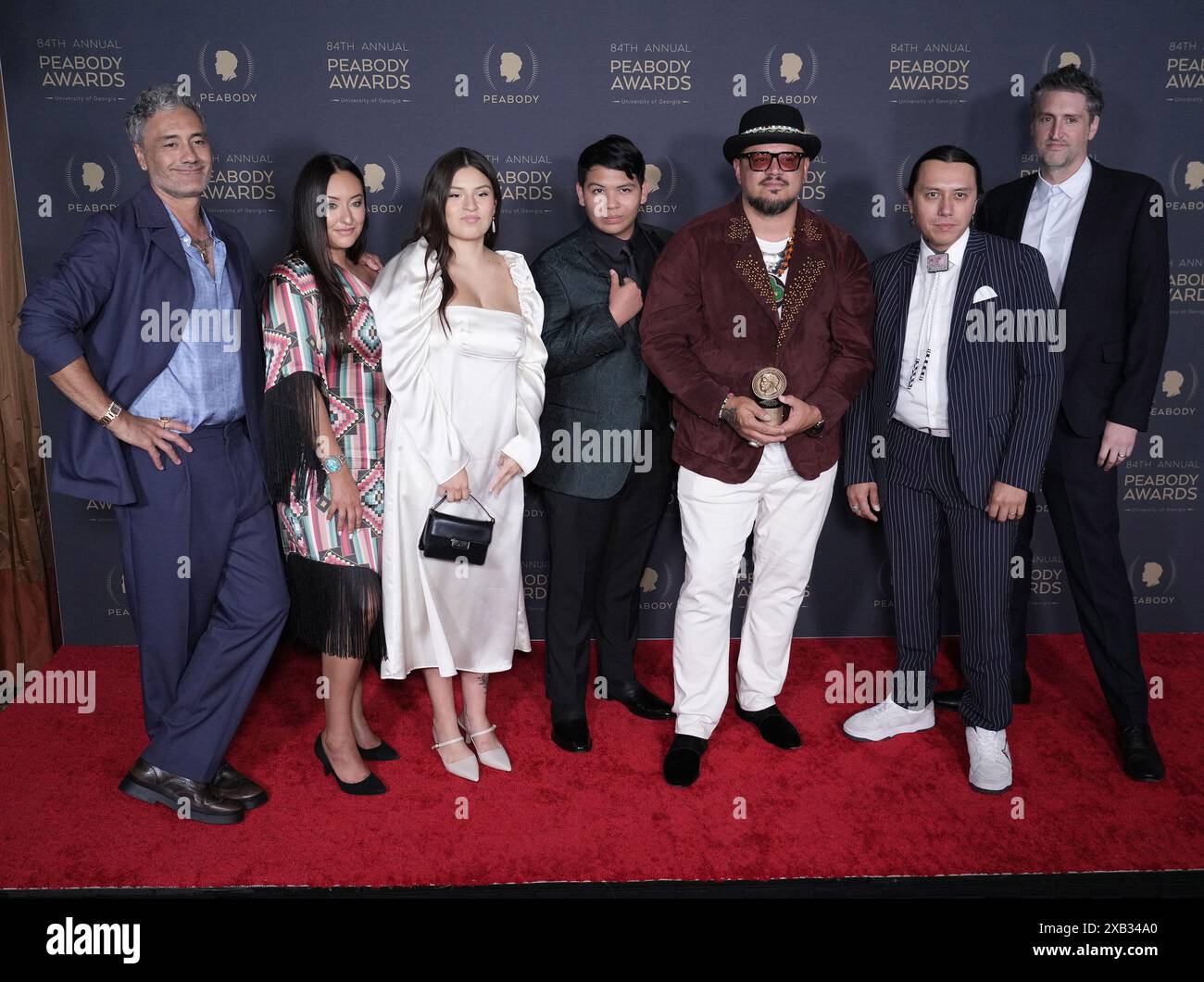 Los Angeles, USA. 09th June, 2024. (L-R) Taika Waititi, Tazbah Cahvez ...