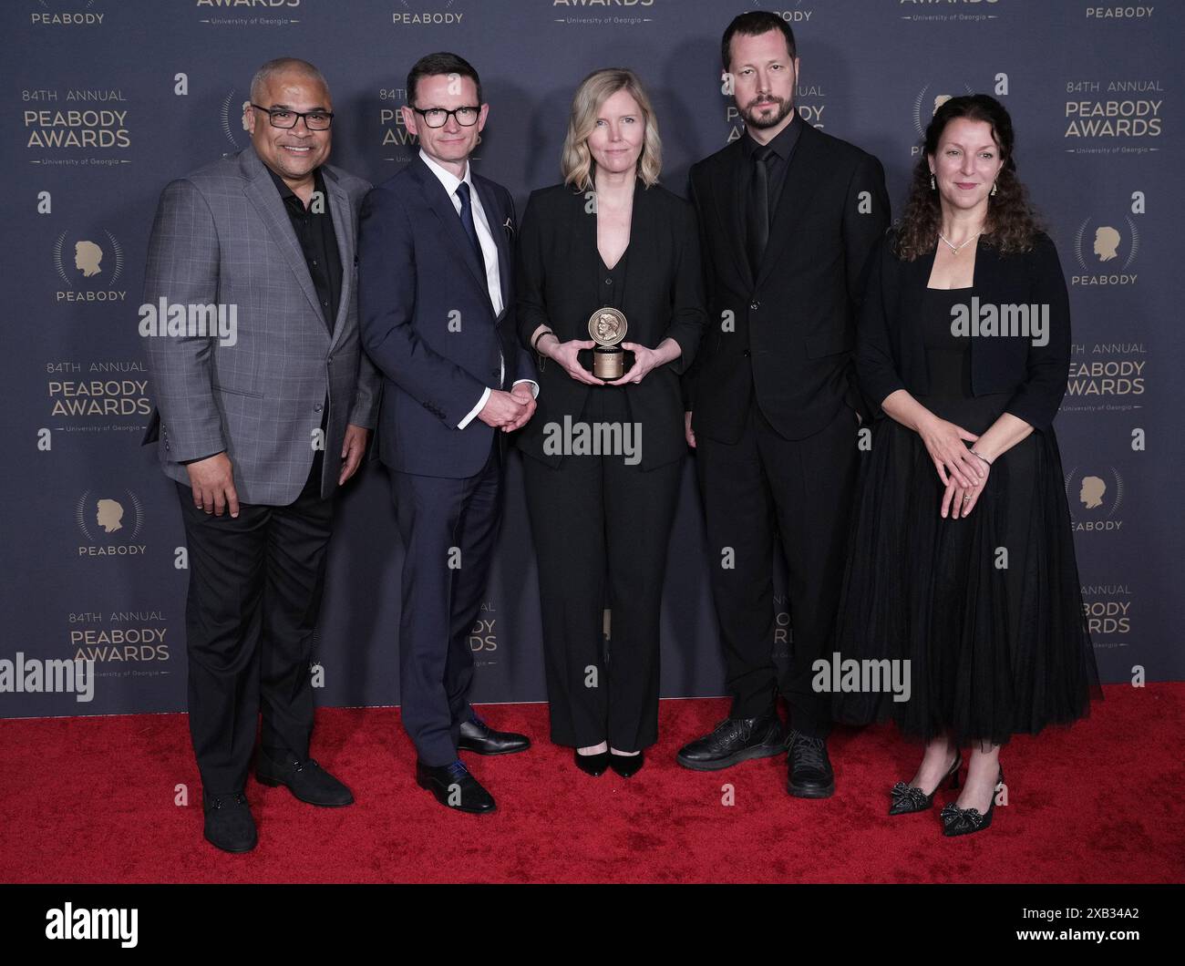 Los Angeles, USA. 09th June, 2024. (L-R) Cliff Decatrel, Derl McCrudden ...