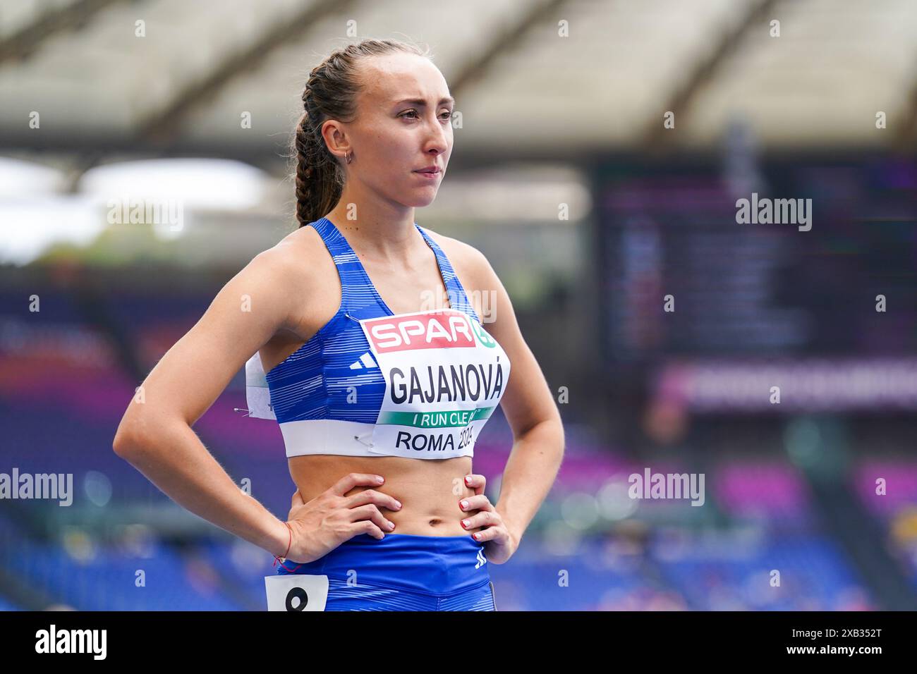 Rome, Italy. 10th June, 2024. ROME, ITALY - JUNE 10: Gabriela Gajanova ...