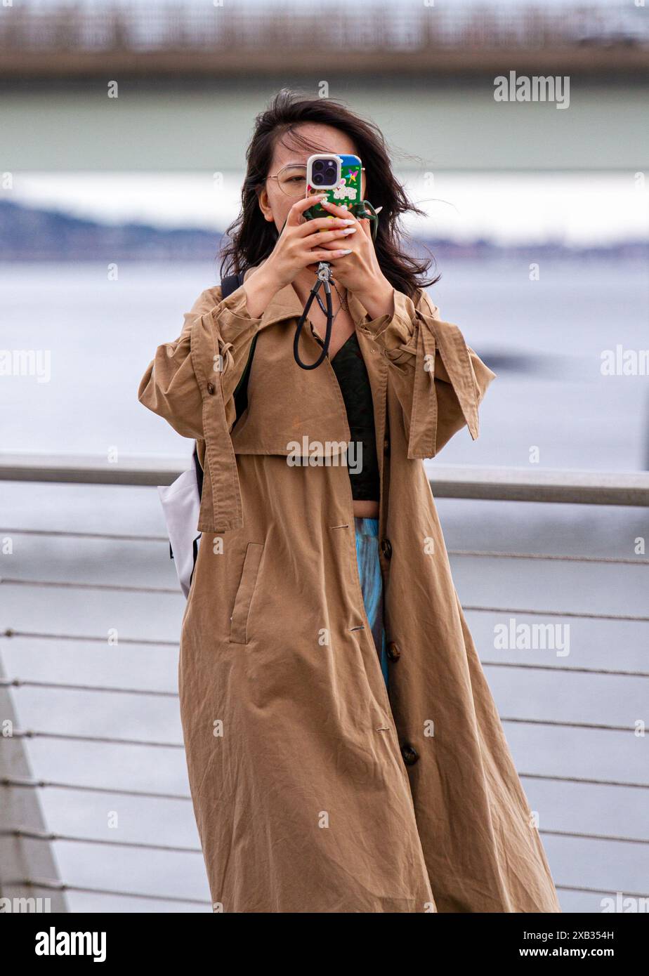 Dundee, Tayside, Scotland, UK. 10th June, 2024. UK Weather: Dundee's ...