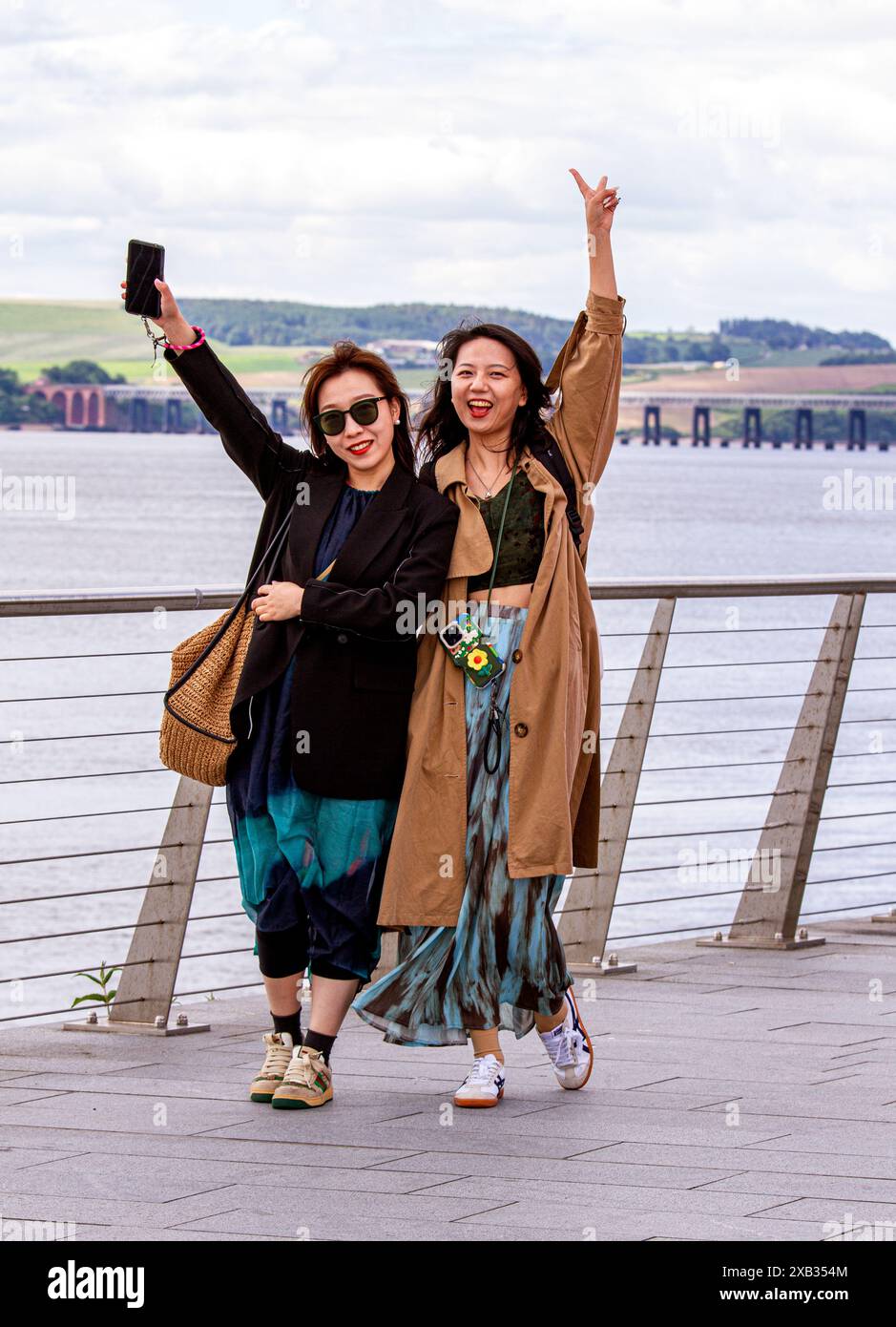 Dundee, Tayside, Scotland, UK. 10th June, 2024. UK Weather: Dundee's ...