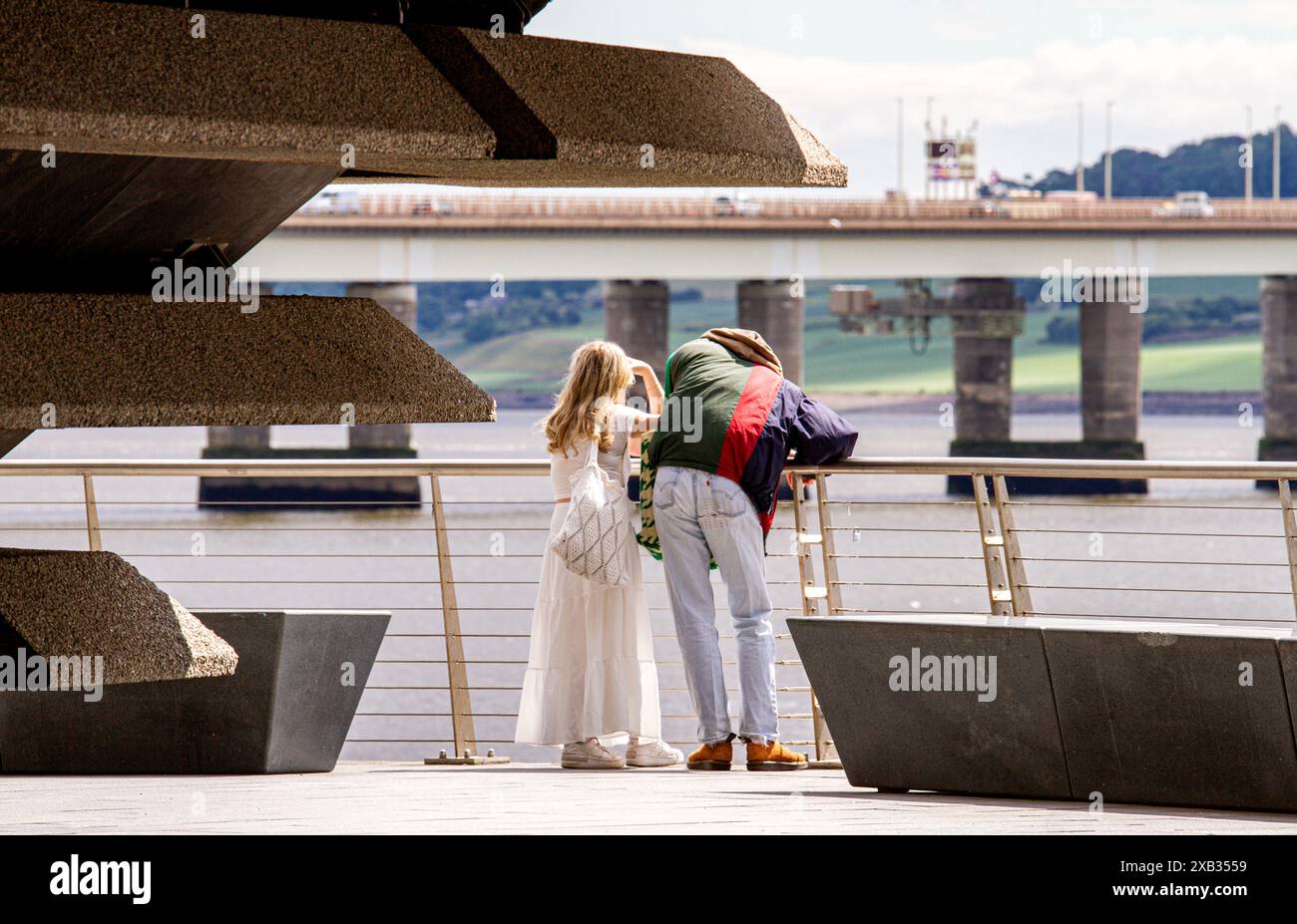 Dundee, Tayside, Scotland, UK. 10th June, 2024. UK Weather: Dundee's ...