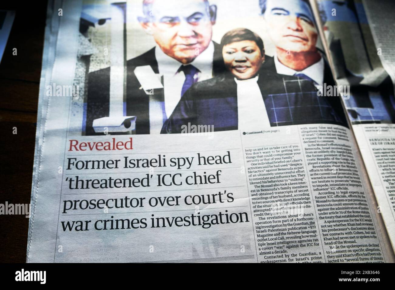 'Revealed Former Israeli spy head 'threatened' ICC chief prosecutor ... 'Revealed Former Israeli spy head 'threatened' ICC chief prosecutor ...