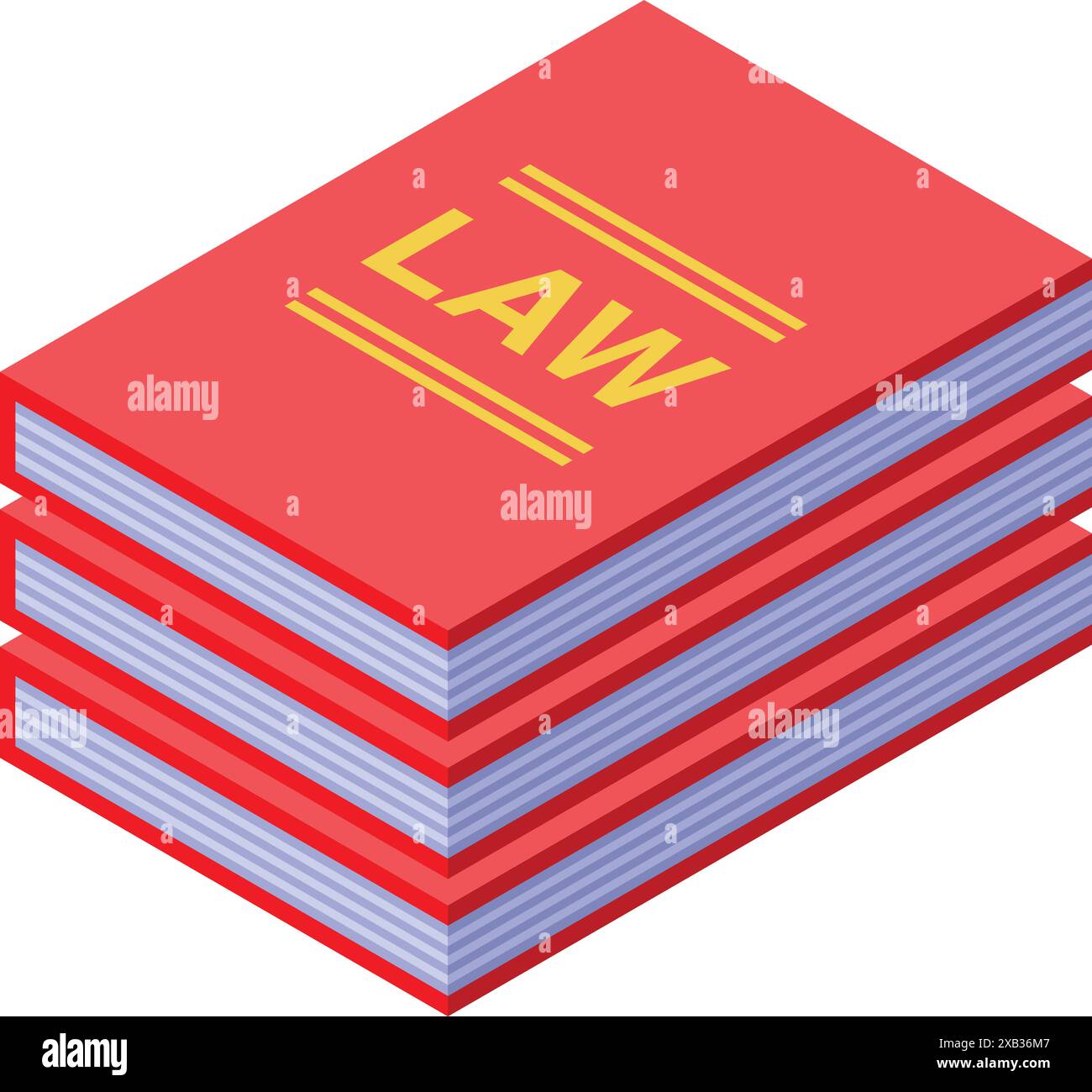 Stack of law books representing the vast and complex legal system Stock ...
