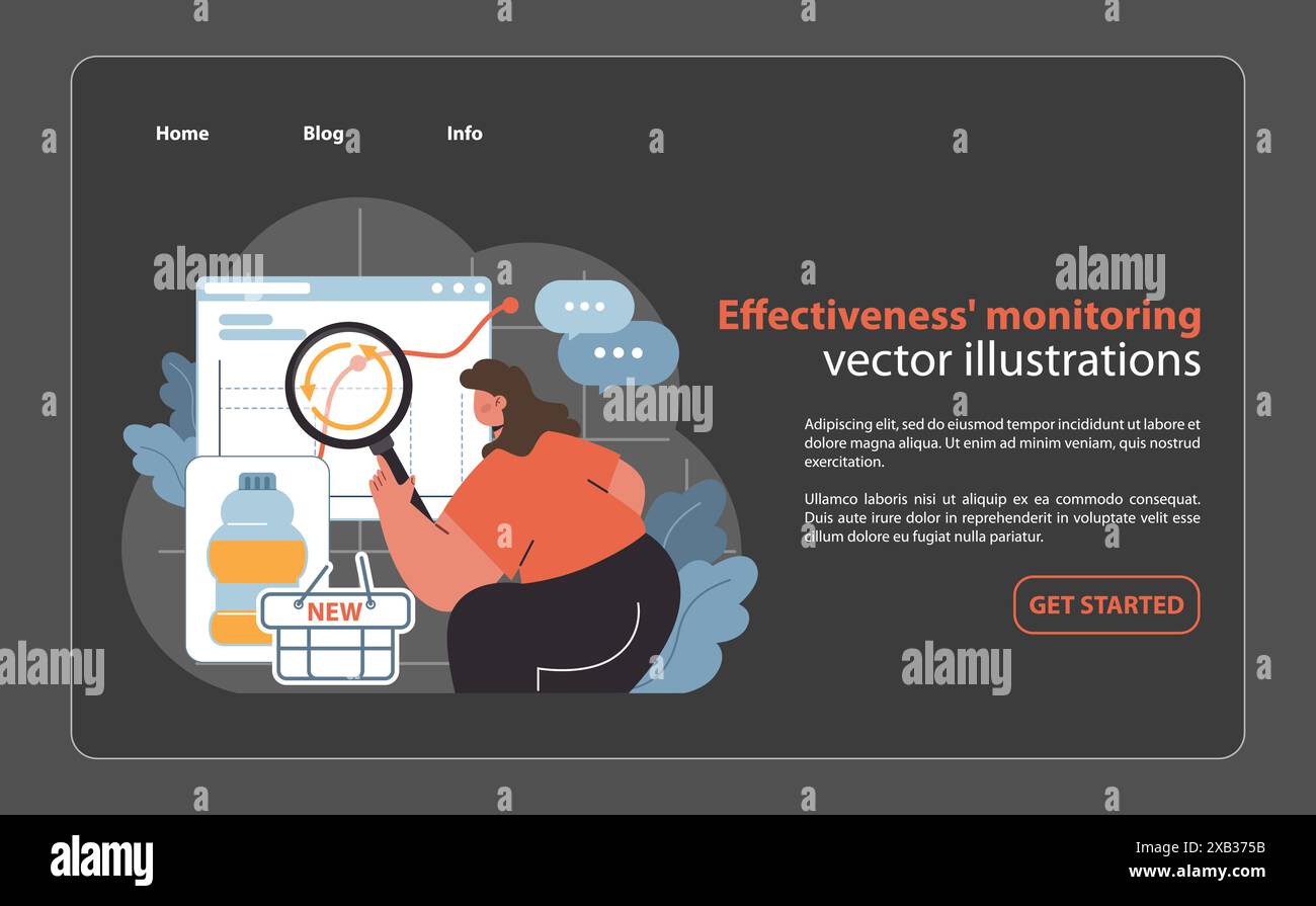 A focused marketer scrutinizes analytics on a computer dashboard, evaluating the impact of a ...