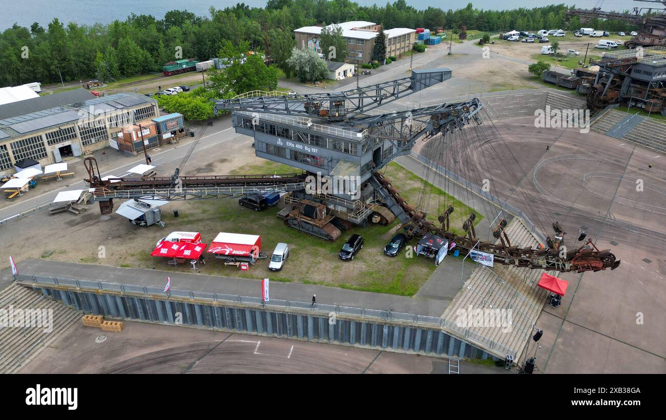 Ferropolis Gräfenhainichen 02.06.2024 Gräfenhainichen, Ferropolis Im ...