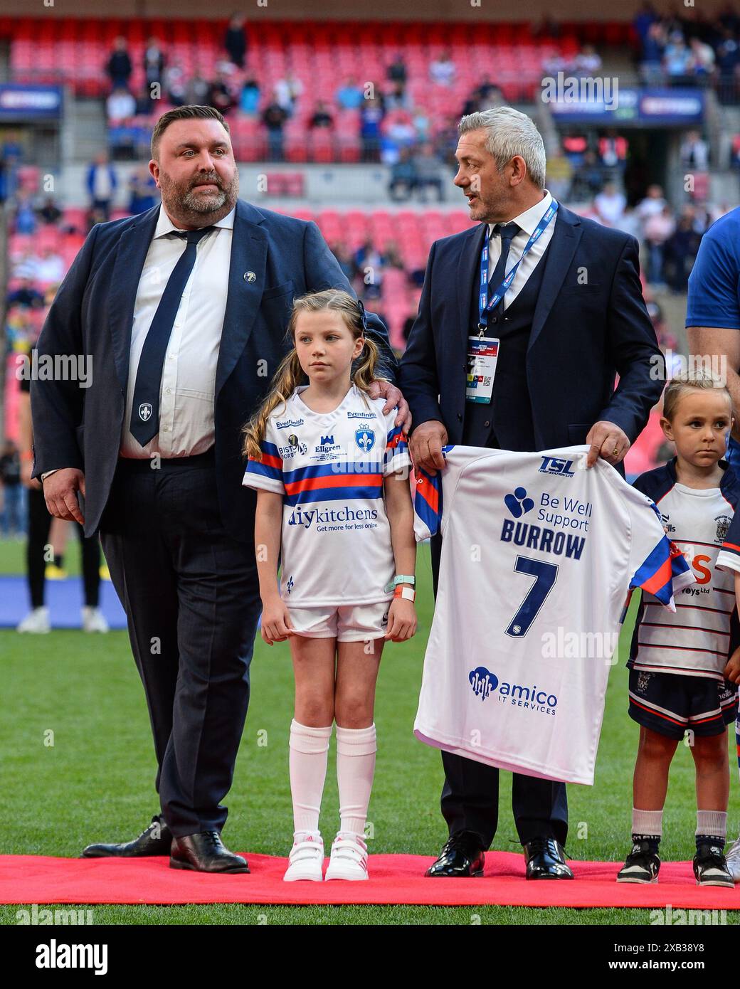 London, England - 8th June 2024 - Wakefield Trinity owner Matt Ellis ...