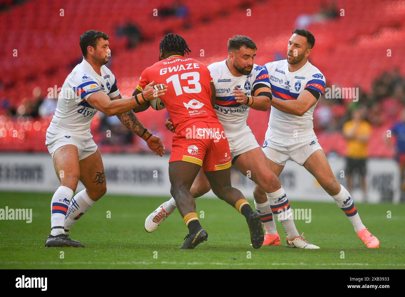 London, England - 8th June 2024 - Wakefield Trinity's Jay Pitts, wtk8 ...
