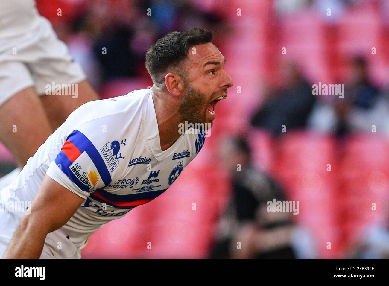 London, England - 8th June 2024 - Wakefield Trinity's Luke Gale ...