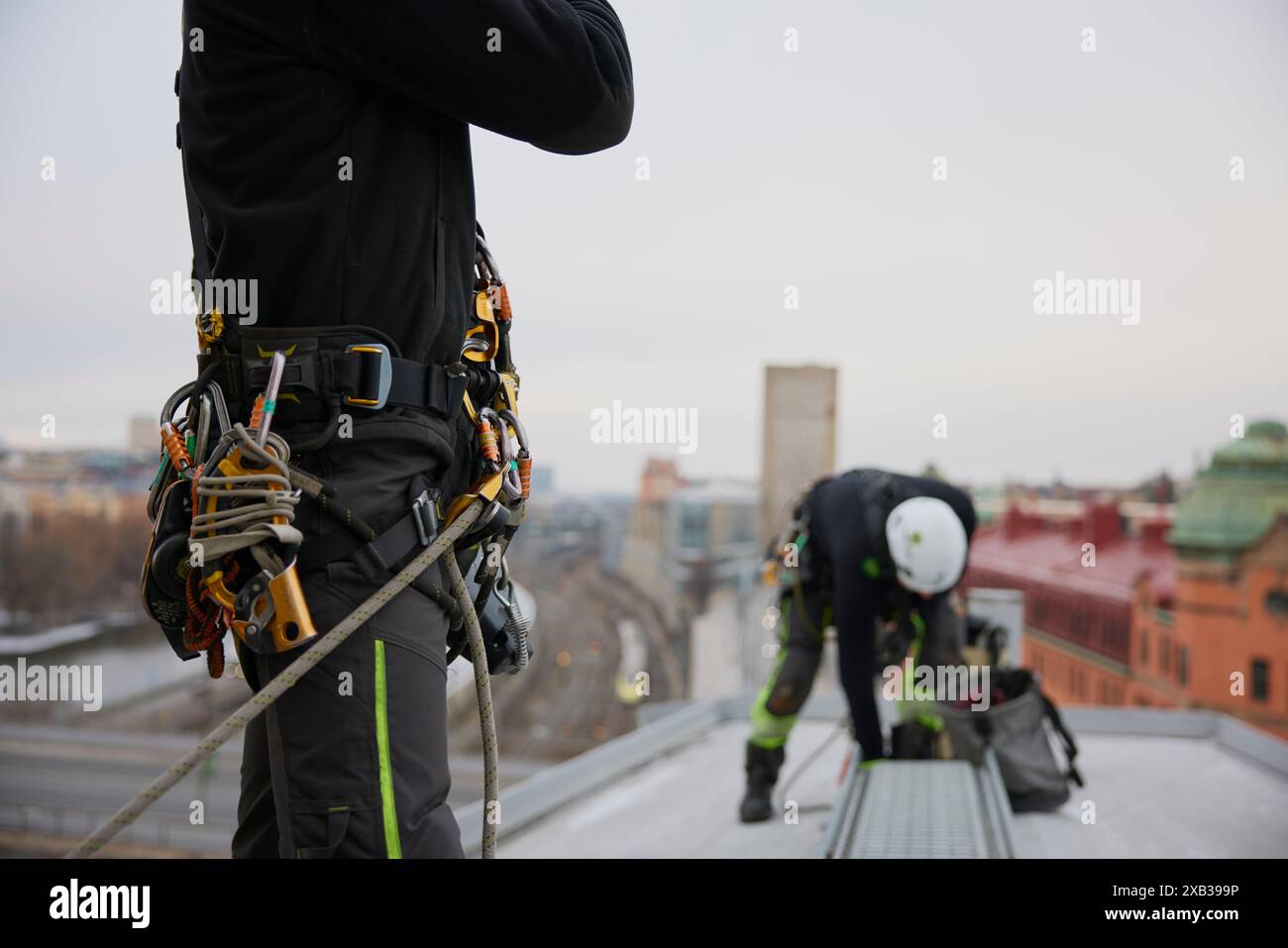 Rooftop gear hi-res stock photography and images - Alamy